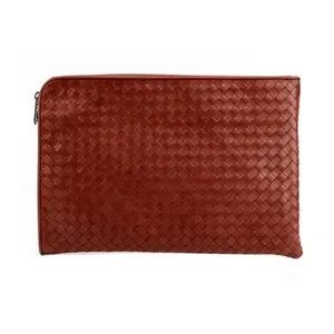Bottega Veneta Intrecciato Clutch - Red