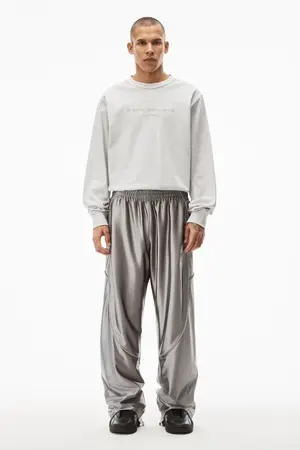 Alexander Wang Puff Logo Long Sleeve T-shirt
