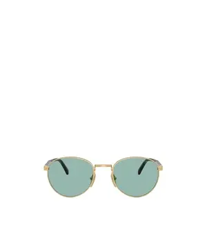 Prada Oval Frame Sunglasses - Green