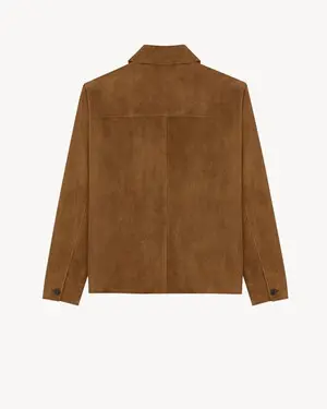 Saint Laurent Button-up Long-sleeved Overshirt
