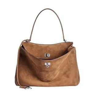 Balenciaga Rodeo Medium Shoulder Bag - Camel