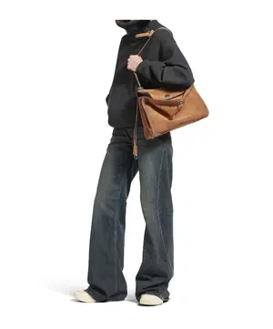 Balenciaga Rodeo Medium Shoulder Bag - Camel