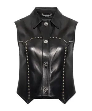 Versace Studded Outerwear For Women