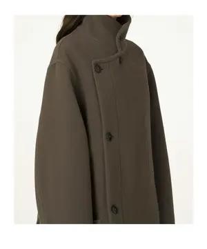 LEMAIRE Double-breasted Belted Coat