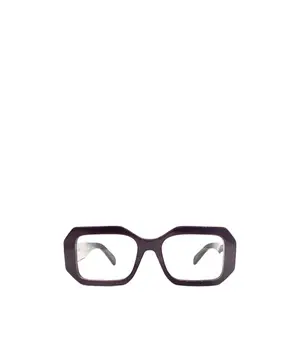 Celine Full-frame Flat Mirror Eyeglasses - Brown