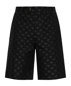 Amiri Belt Loop Shorts With Monogram