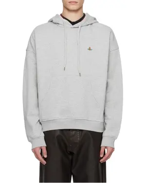 VIVIENNE WESTWOOD Ashton Drawstring Hoodie - Grey