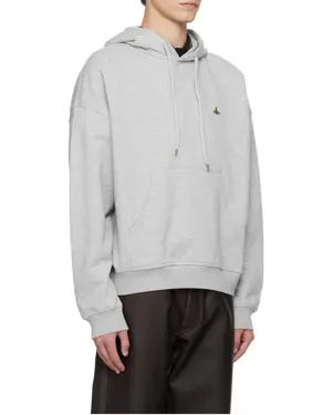 VIVIENNE WESTWOOD Ashton Drawstring Hoodie - Grey
