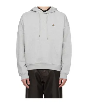 VIVIENNE WESTWOOD Ashton Drawstring Hoodie - Grey