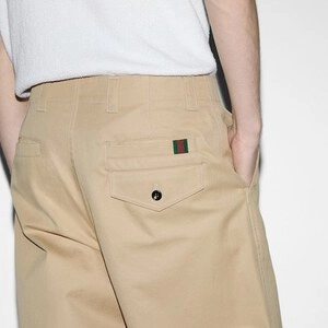 Gucci Casual Pants With Ribbon Detail