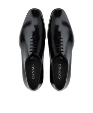 Canali Patent-finish Leather Oxford Shoes