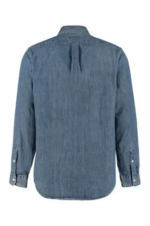 Polo Ralph Lauren Logo Embroidered Denim Shirt