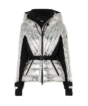 Mackage Down Jacket With Detachable Hood And Zipper Pockets - Black