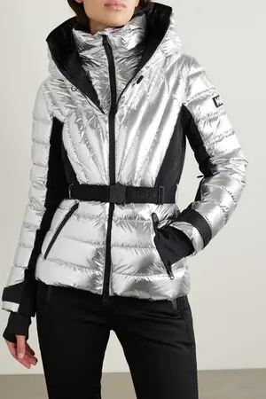 Mackage Down Jacket With Detachable Hood And Zipper Pockets - Black