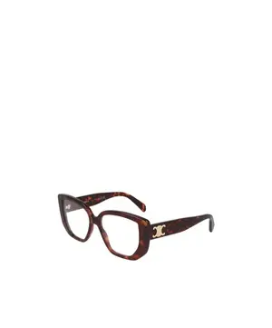Celine Logo Flat Mirror Eyeglasses