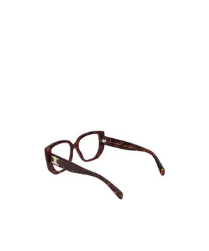 Celine Logo Flat Mirror Eyeglasses