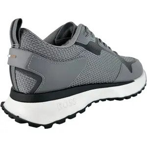 Hugo Boss Lace-up Sneakers With Logo Detailing