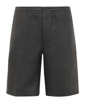 Zegna Relaxed Fit Waist Shorts - Black