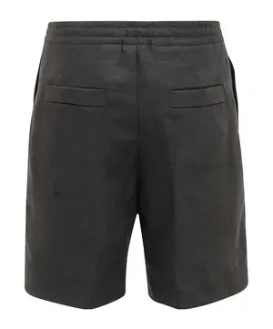 Zegna Relaxed Fit Waist Shorts - Black