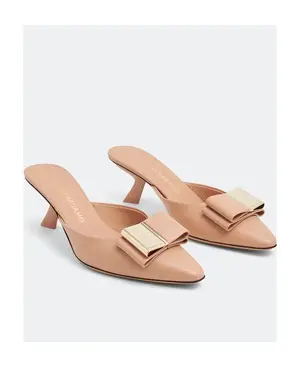 FERRAGAMO Bow Detail Mules