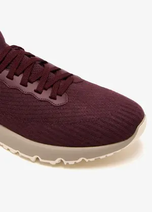 Brunello Cucinelli Knitted Lace-up Sneakers - Brown
