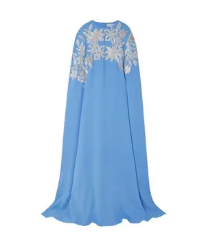 Women's Cape Effect Evening Dresses