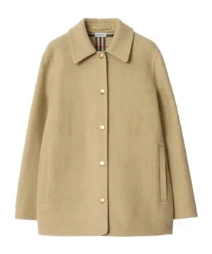 Burberry Double-faced Wool Twill Overshirt