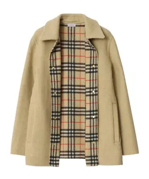 Burberry Double-faced Wool Twill Overshirt