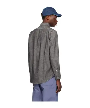 Polo Ralph Lauren Logo Long Sleeve Shirt - Gray