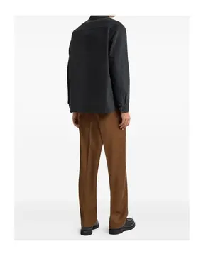 Etro Pegaso Embroidered Flap Pocket Jacket - Black