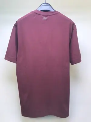 Emporio Armani Logo Printed Round-collar Short-sleeved T-shirt