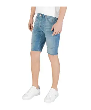 JECKERSON Denim Shorts With Belt Loops