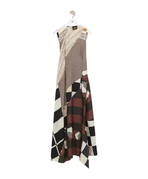 Loewe Silk Dress With Cut-out Detail