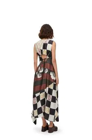 Loewe Silk Dress With Cut-out Detail