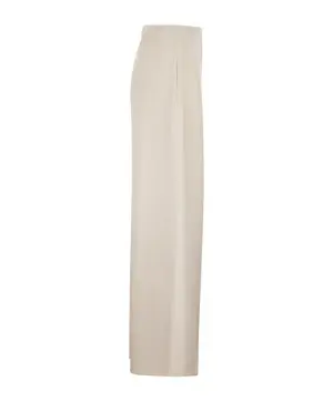Max Mara Nigella Wide Leg Jersey Trousers