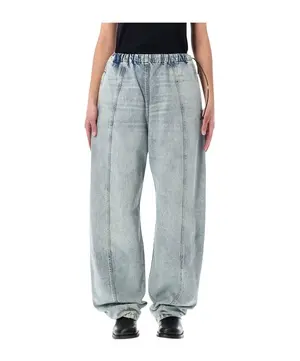 HAIKURE Angel Wide-leg Jeans - Green
