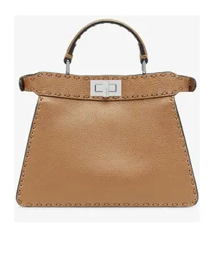 Fendi Peekaboo Iseeu Small Tote Bag - Brown