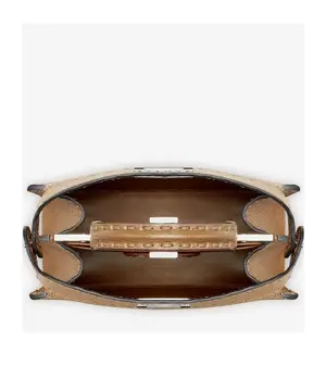 Fendi Peekaboo Iseeu Small Tote Bag - Brown