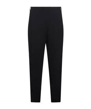 Giorgio Armani Single-pleat Tailored Trousers - Black