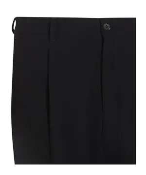 Giorgio Armani Single-pleat Tailored Trousers - Black