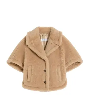 Max Mara Corvino Short Sleeved Button-up Coat