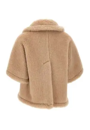 Max Mara Corvino Short Sleeved Button-up Coat