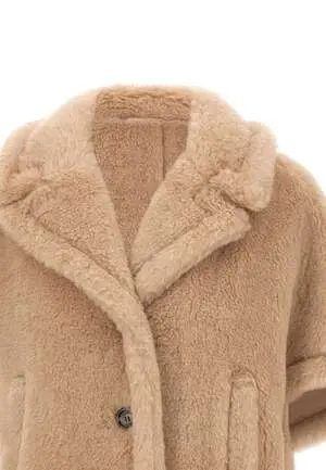 Max Mara Corvino Short Sleeved Button-up Coat