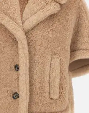 Max Mara Corvino Short Sleeved Button-up Coat