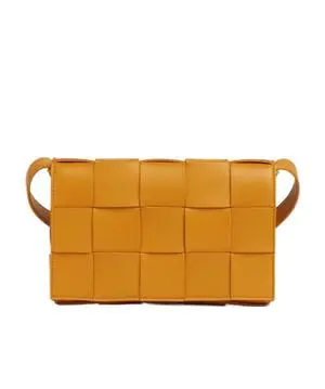 Bottega Veneta Cassette Cross-body Bag - Corncob