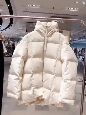 JIL SANDER Padded Zip-up Hooded Coat - Nude