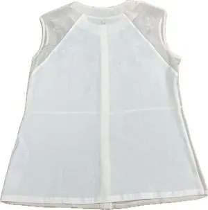 Max Mara Sleeveless Graphic Pattern Blouse