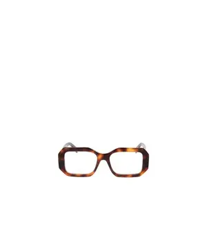 Celine Full-frame Flat Mirror Eyeglasses - White