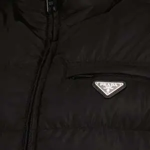 Prada Quilted Logo Gilet