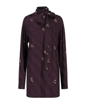 Dries Van Noten Bow Detail Tops
